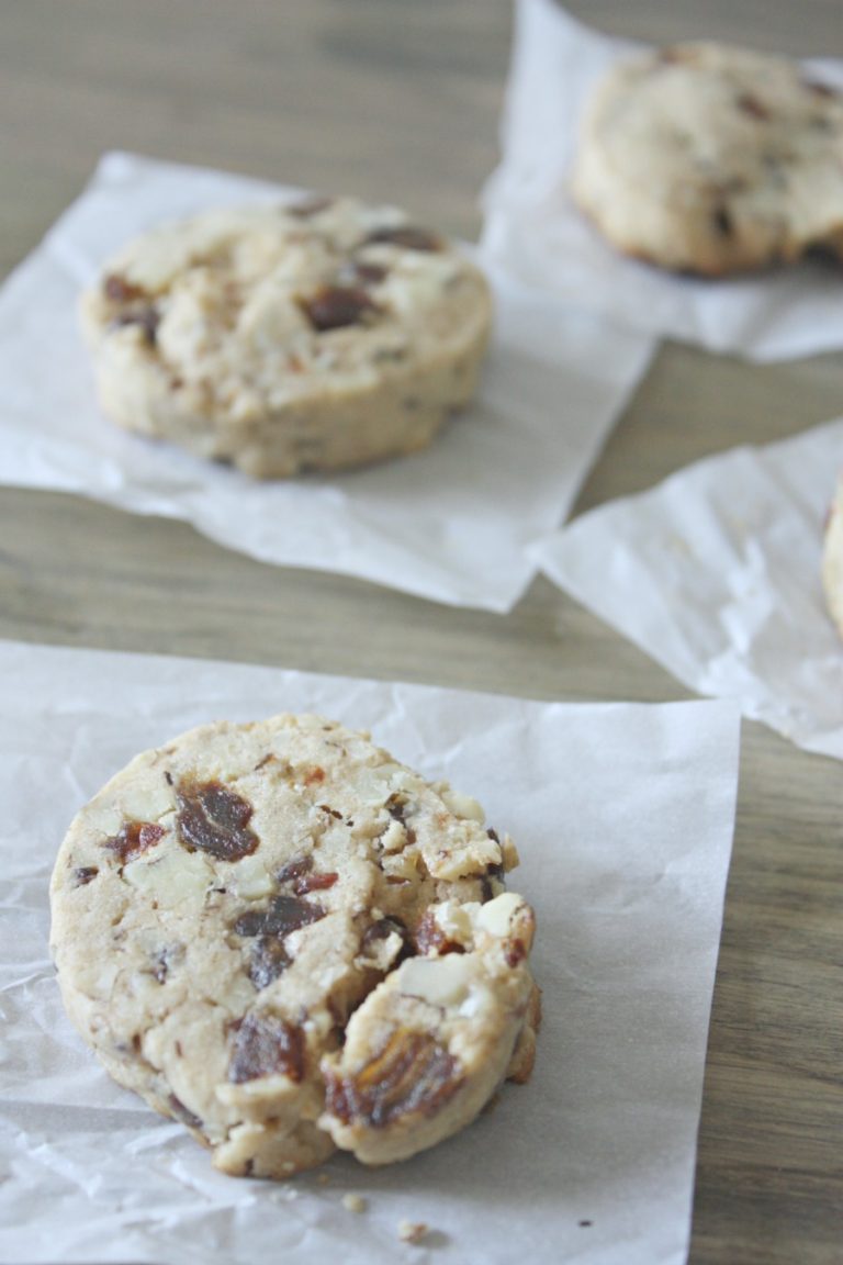Freezer Date Cookies: A Sugar-Free Thanksgiving Treat