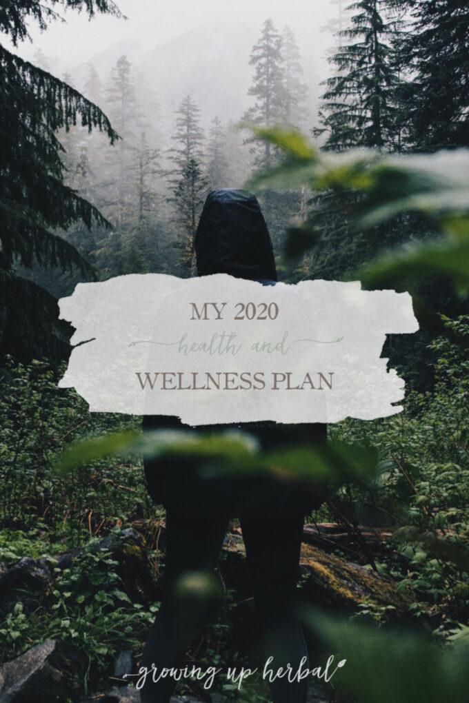 My 2020 Health and Wellness Plan - Growing Up Herbal