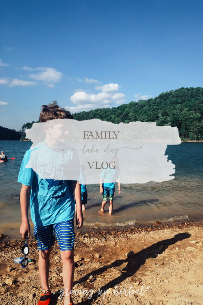 A Day In The Life: Family Lake Day Vlog - Growing Up Herbal